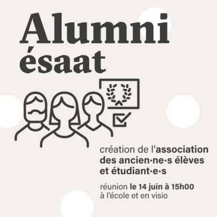 ESAAT – Une école de design singulière…